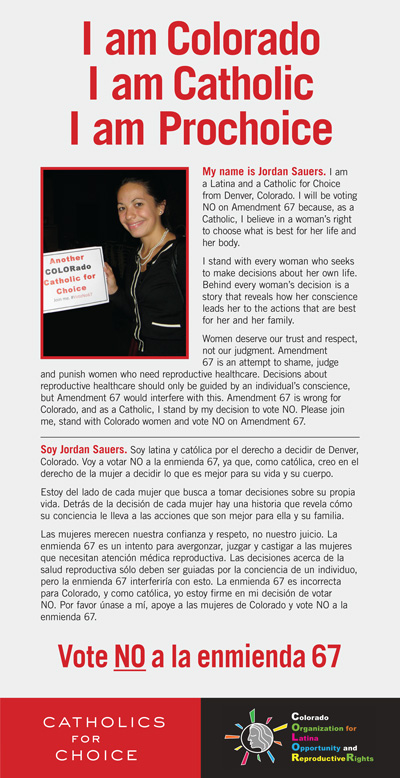 Why Personhood Amendments are Total Losers - Catholics for Choice